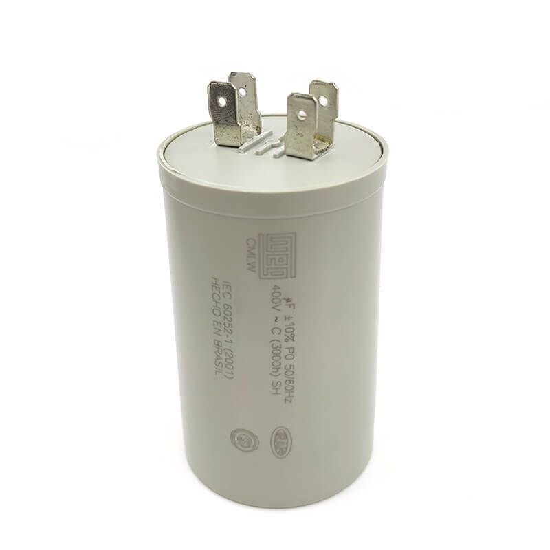 Capacitor de Partida 12uF/400V - Faston Duplo - WEG