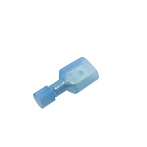 Terminal Faston Macho FDFD Isolado - 6,3mm x 2,5mm | Azul