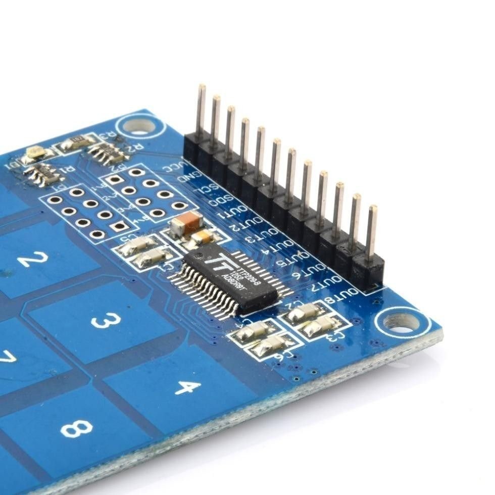 Teclado Digital Touch Capacitivo - 16 Teclas