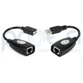 Extensor USB via Cabo de Rede RJ45