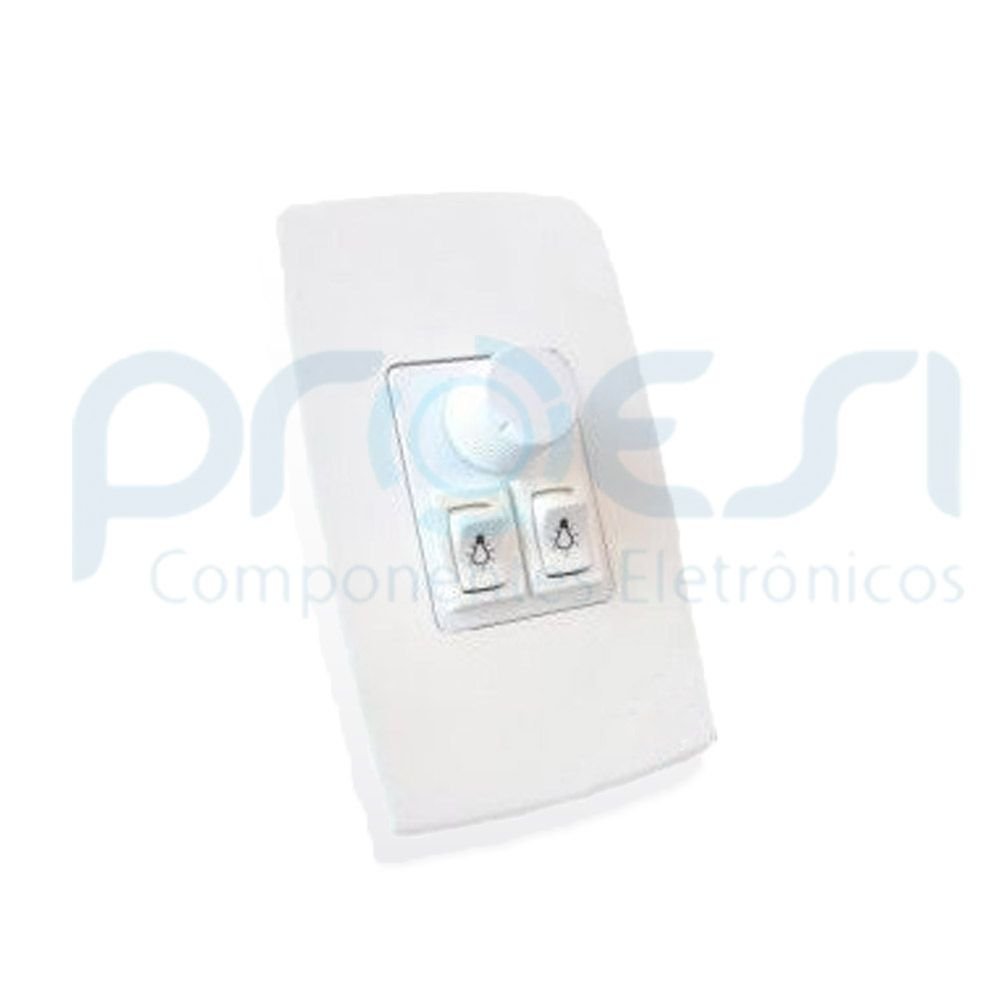Dimmer AC / Controle para Luz + Luz, Bivolt, marca Toda Luz