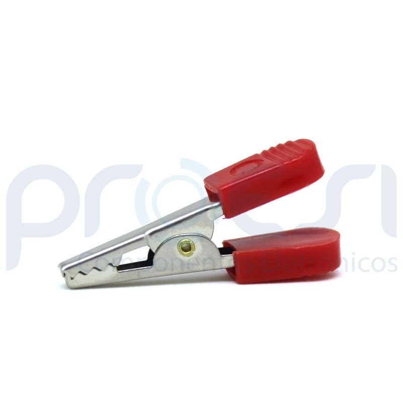 Garra Jacaré GJ-0700 35mm - Vermelha - Pré-isolada