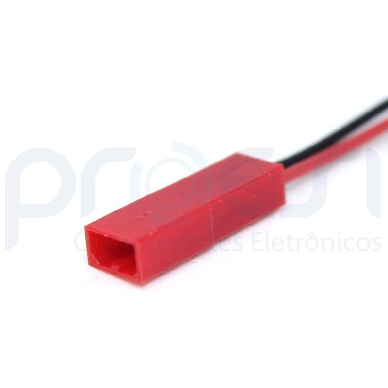 CONECTOR MACHO 2 X 0,25 USO GERAL E MODELISMO - BEC