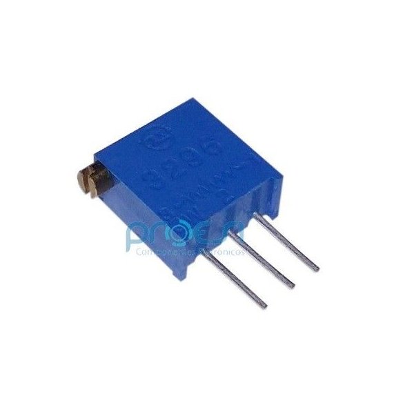 Trimpot Multivoltas 3296X - 102/ 25 Voltas - 1K