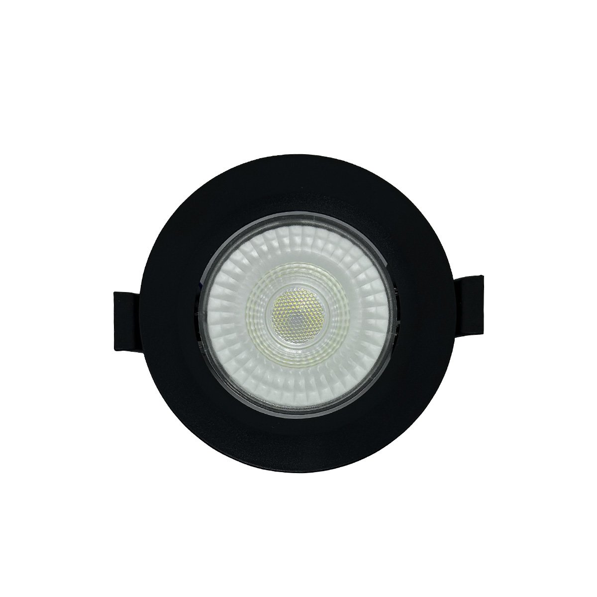 Spot LED Slim Redondo 6W 6500K - Preto 90x90x27mm | Blumenau Iluminação