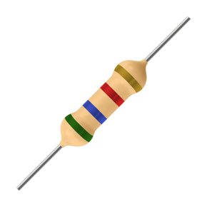 Resistor 5K6 Ohms com Potência 1/4W e Precisão de 5%