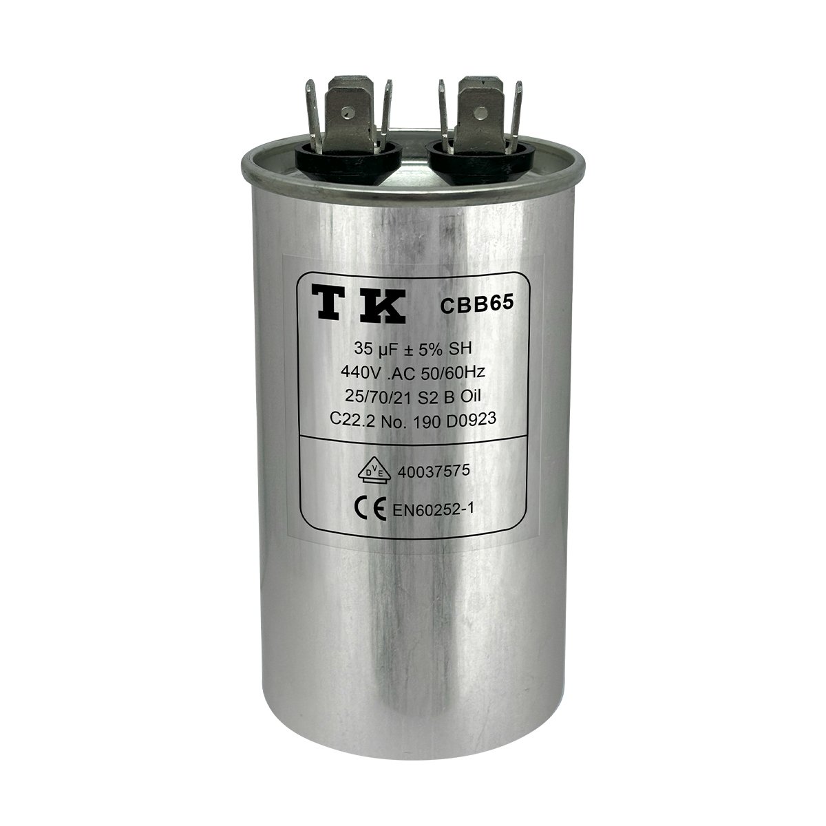 Capacitor Permanente 35 UF/440VAC