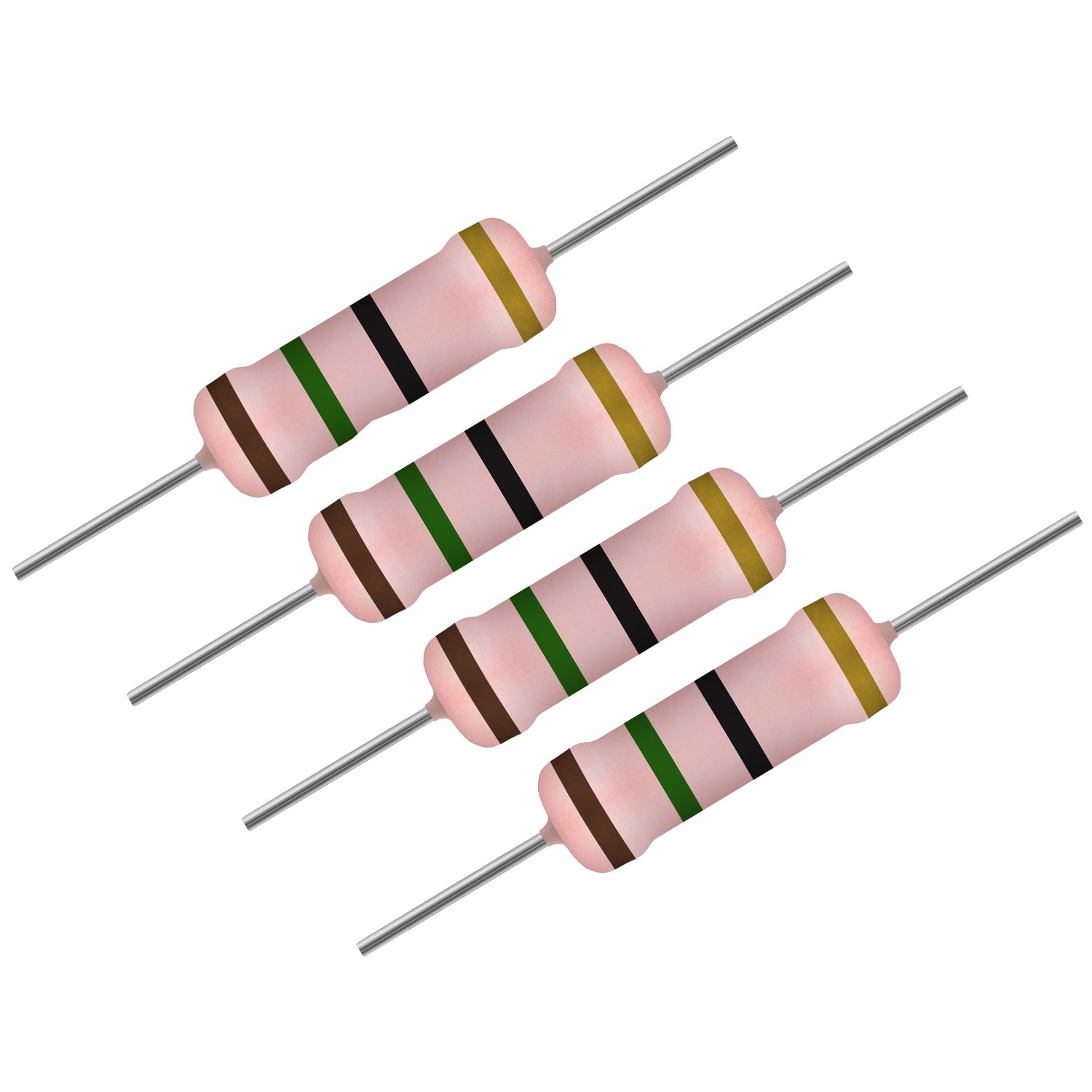 Resistor 15 Ohms com Potência 5W e Precisão de 5%