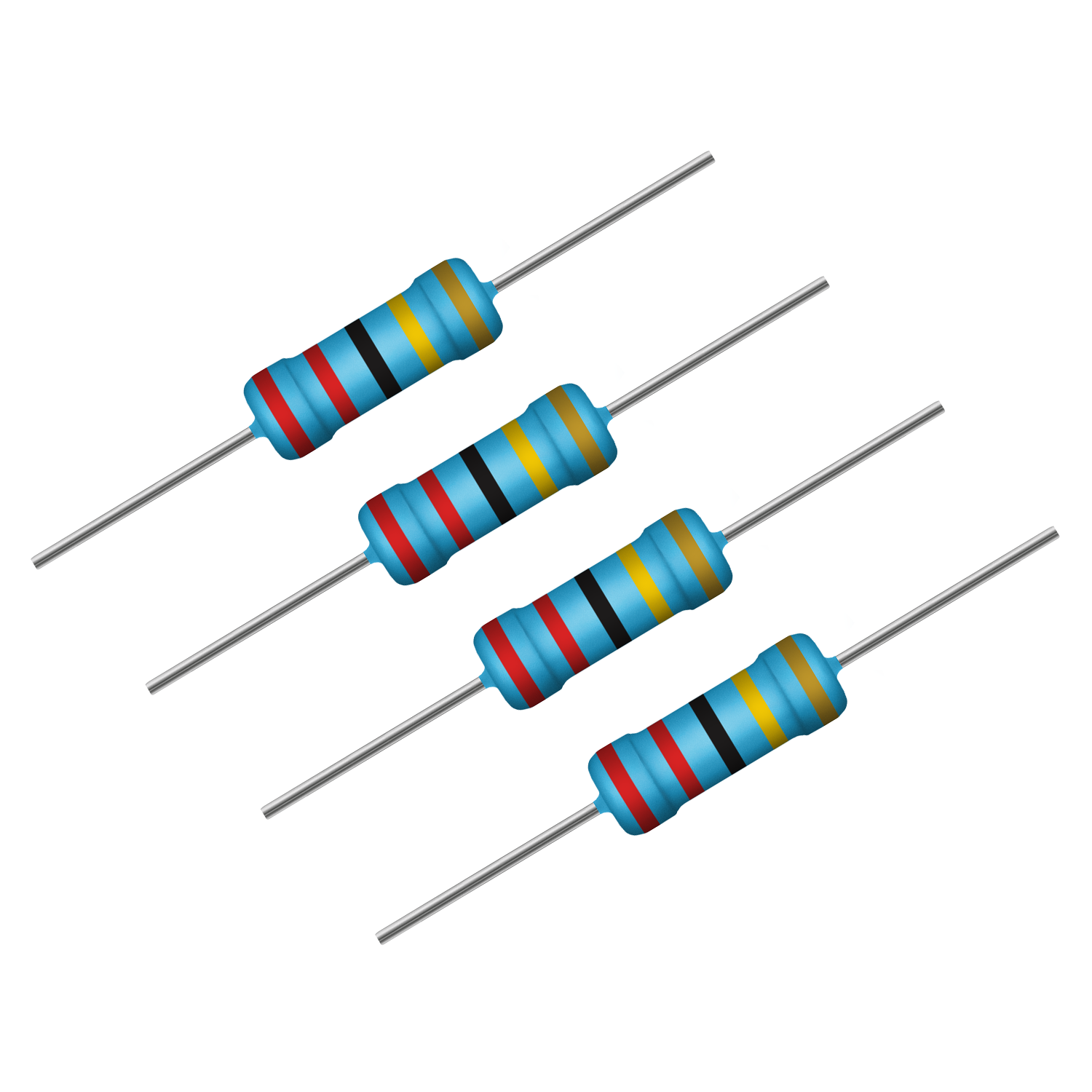 Resistor de 1W - 2M2 Ohms