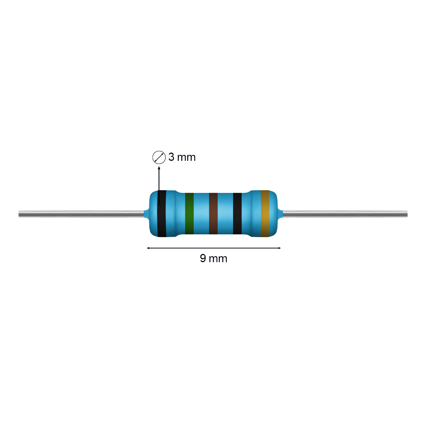 Resistor de 1W - 51 Ohms