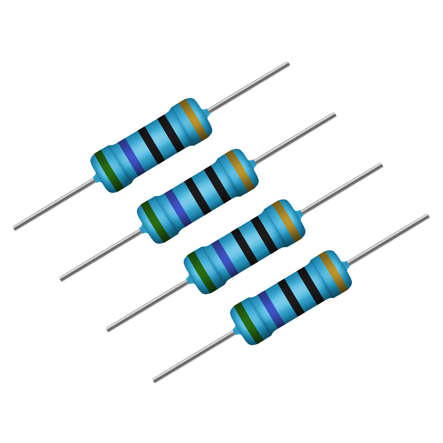 Resistor de 560 Ohms com Potência 2W e Precisão de 5%