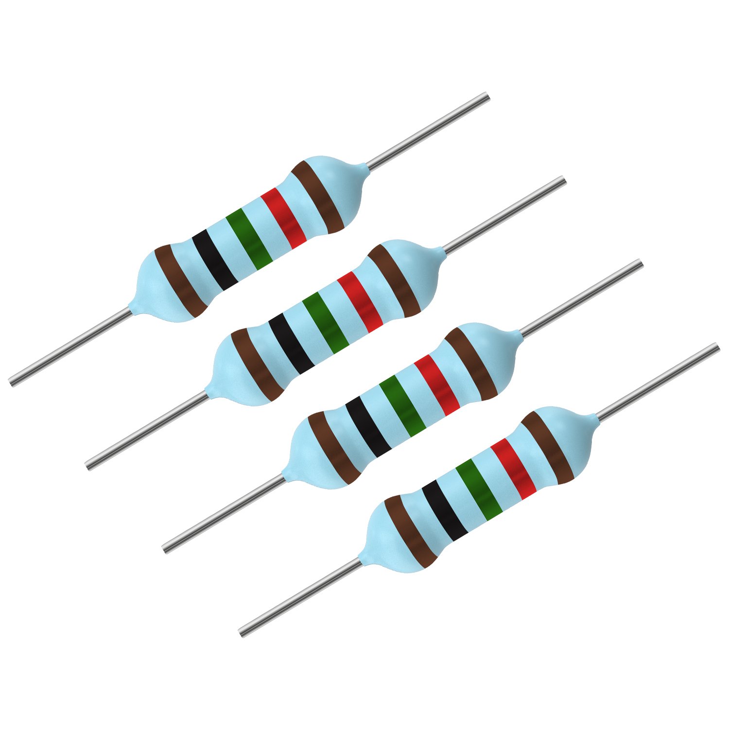 Resistor de Precisão 1% 1/4W - 10,5K Ohms