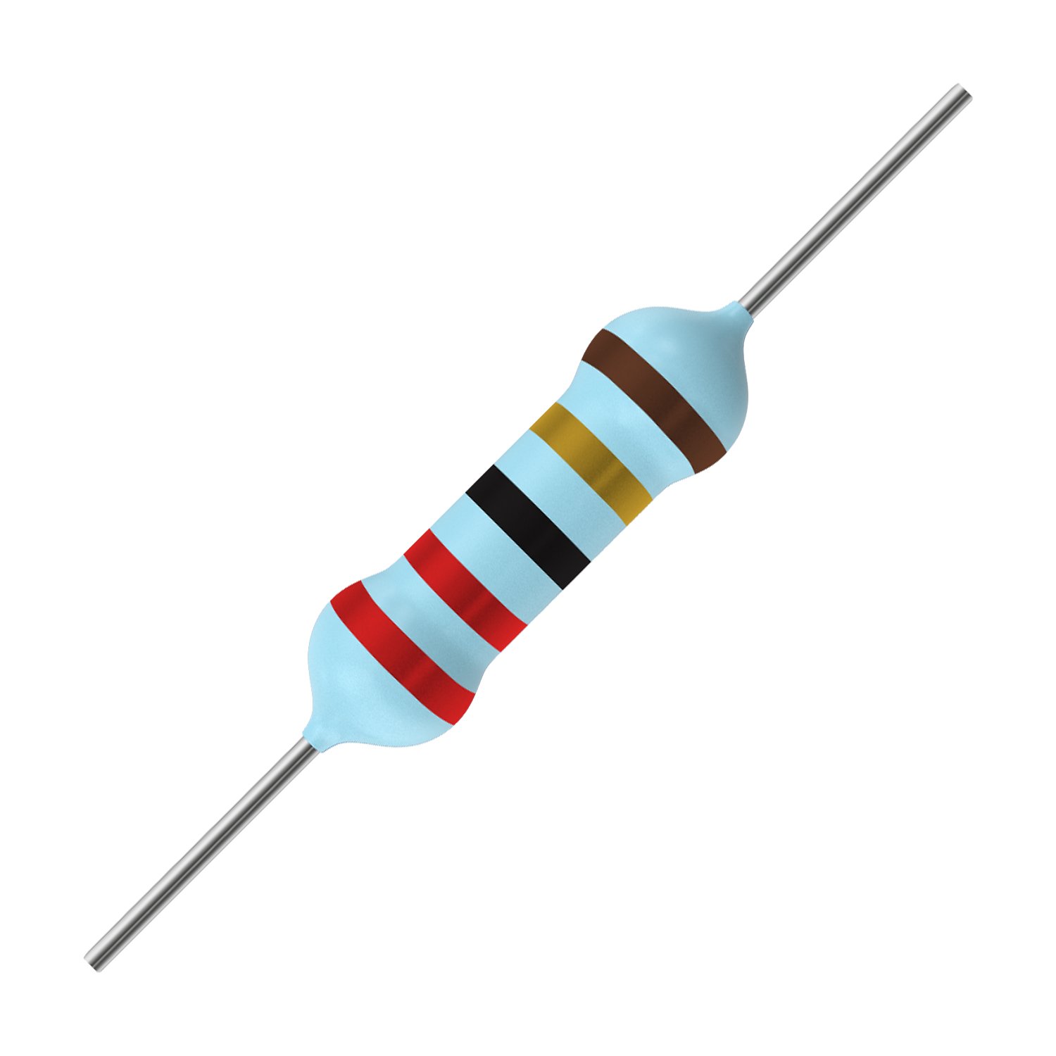 Resistor Precisão 22 Ohms 1/4W 1% - Alta Qualidade