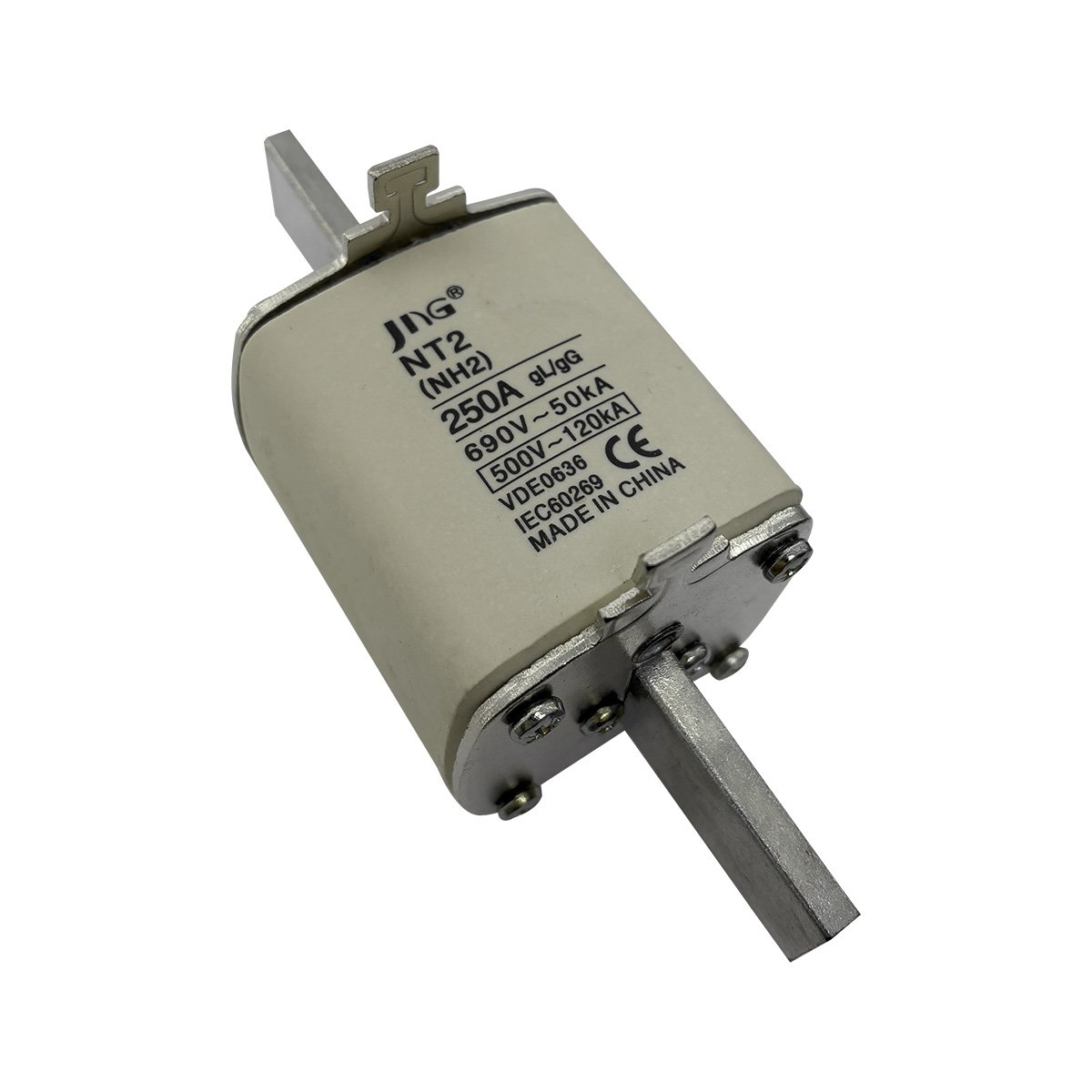 Fusivel Retardo NH2 - 250 AMP - 500VAC