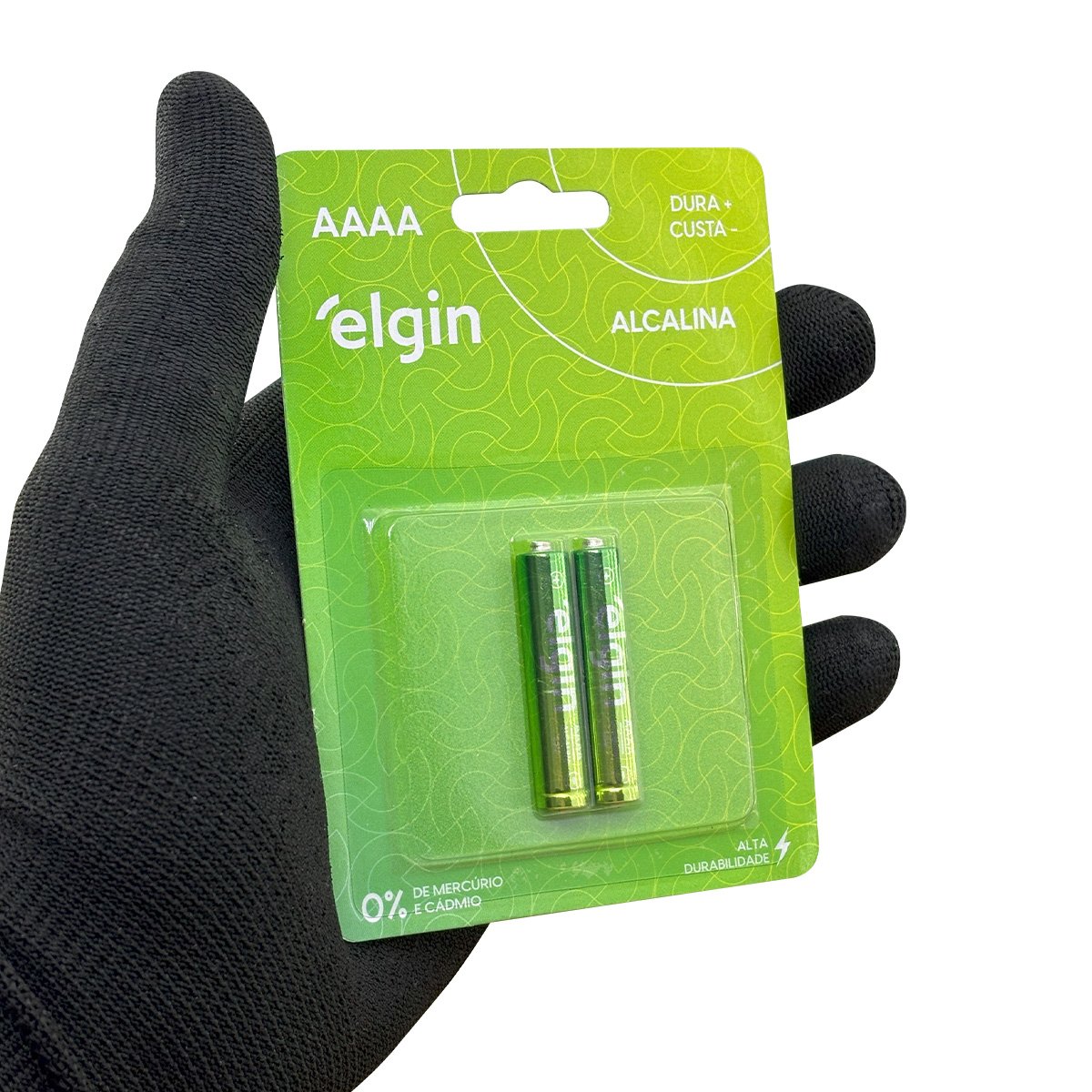 Pilha Alcalina AAAA - 1,5V Cartela com 2x - Elgin