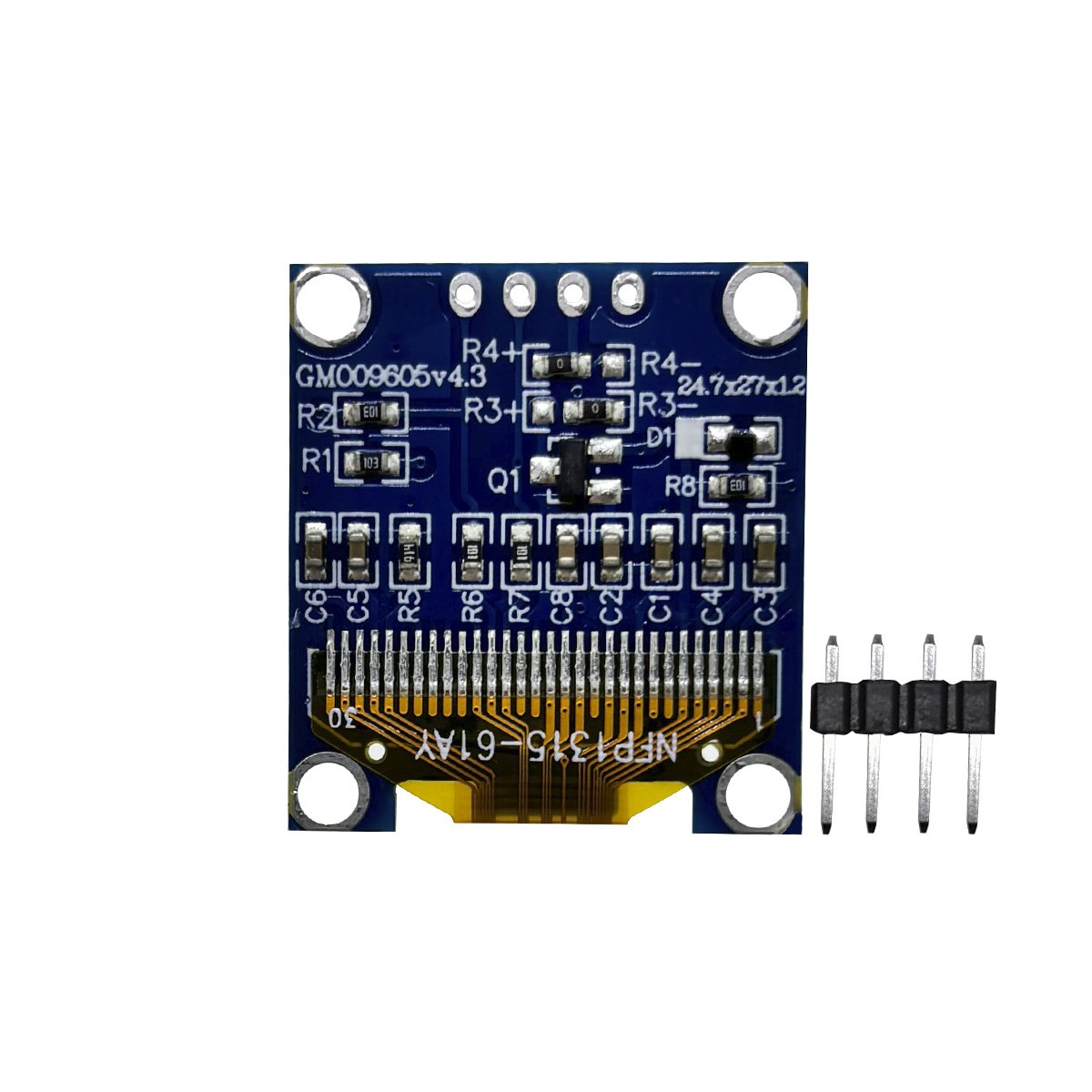 Display LCD OLED I2C 0.96" Azul | I2C - GME12864-50