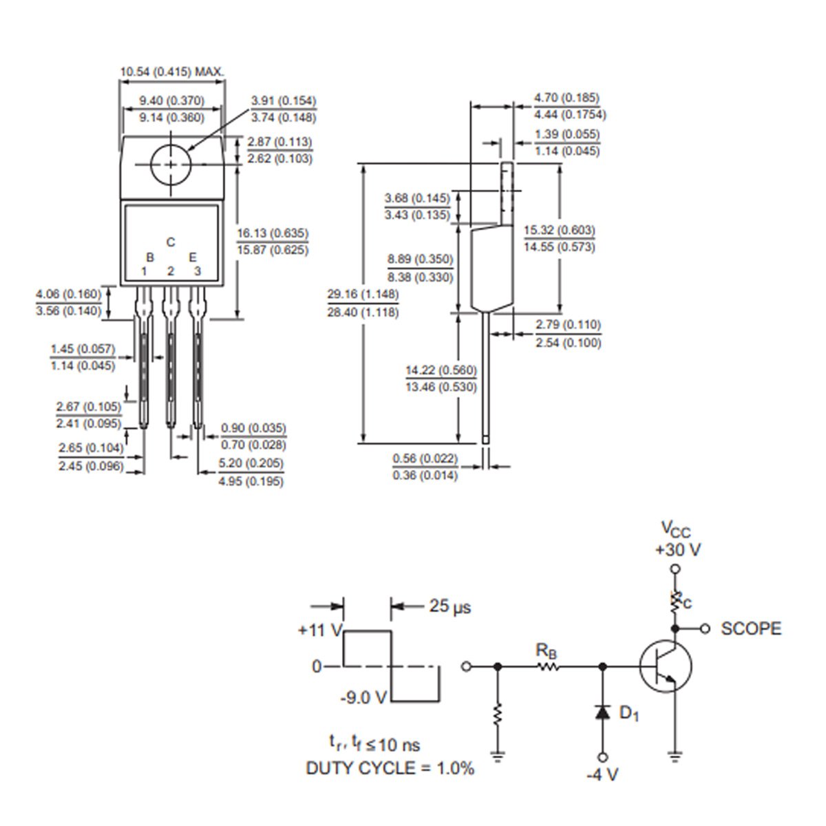 TIP41C - Transistor, NPN, 100V/6A (TO-220) - Com pontos de oxidação